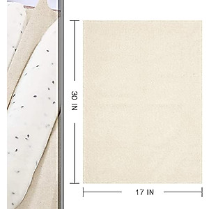 Bread Lame Set Hand Crafted with 5 replacement blade and Leather Protective Cover professional 100% Pure Cotton Pastry bakers dough couche proofing cloth for French Baguette loaves loaf (Lager Cover)