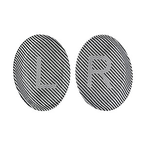 Replacement Ear-Pads Cushions for Bose QuietComfort-35 (QC-35) and QuietComfort-35 II (QC-35 II) Over-Ear Headphones (Silver)