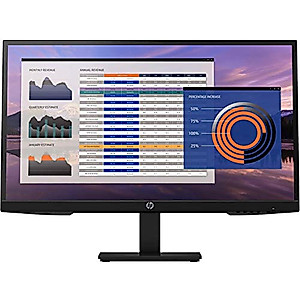 HP P27h G4 FHD (1920 x 1080) Monitor, Display, HDMI and VGA Ports, Anti-Glare (Renewed)