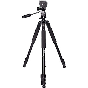 Elite Professional Heavy Duty Camera Tripod for DSLR Cameras/Camcorders (80 Inch)