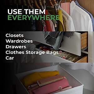 Cedar Blocks and Balls for Clothes Storage 40 Pack – Stop Clothes Damage - 10 Fresh Cedar Planks and Hangers Plus 30 Cedar Balls to Protect Your Clothes