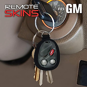 Lucky Line Flexible Remote Skin, GM Models, 1 Pack (48901) , Black