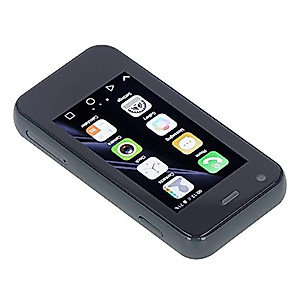 LJCM Mini Smartphone, Small Mobile Phone 2MP Front Camera and 5MP Rear Camera 4 Cores 1GB RAM 8GB ROM Dual Card Dual Standby, for Photography 1580mAh (Dark Green)