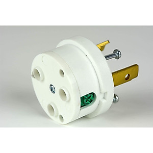 TEMCo Industrial NEMA Replacement Plug UL Listed L5-30 Male, Female, Pair for Generator, RV, Camper, Welder