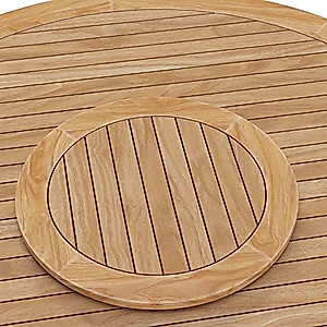 Modway Wellspring Dining Set, Blue Graphite