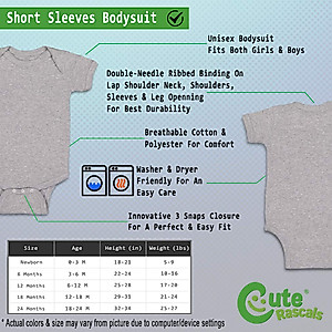 Custom Baby Bodysuit I'm Not Bossy Have Leadership Skills Funny Humor Funny Cotton Boy & Girl Baby Clothes Oxford Gray Design Only 12 Months