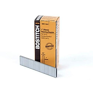 Bostitch SB97-1GLS 1-in Leg 20-Gauge 3/16-in Crown Staple Galvanized (5,000 pk)