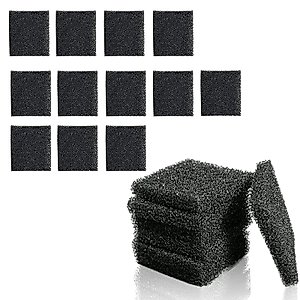 DUORIO Pump Filter Sponge, Filters Sponge Accessories Reduces Dirt in Pump Compatible with Miracle-GRO AeroGarden Pump Harvest, Bounty, Farm, Extra, Ultra -25 Pack