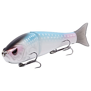 Bassdash SwimShad Glide Baits Jointed Swimbait Bass Pike Salmon Trout Muskie Fishing Lure