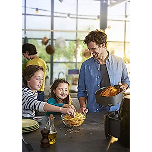 Philips Premium Airfryer XXL with Fat Removal Technology, 3lb/7qt, Black, HD9650/96