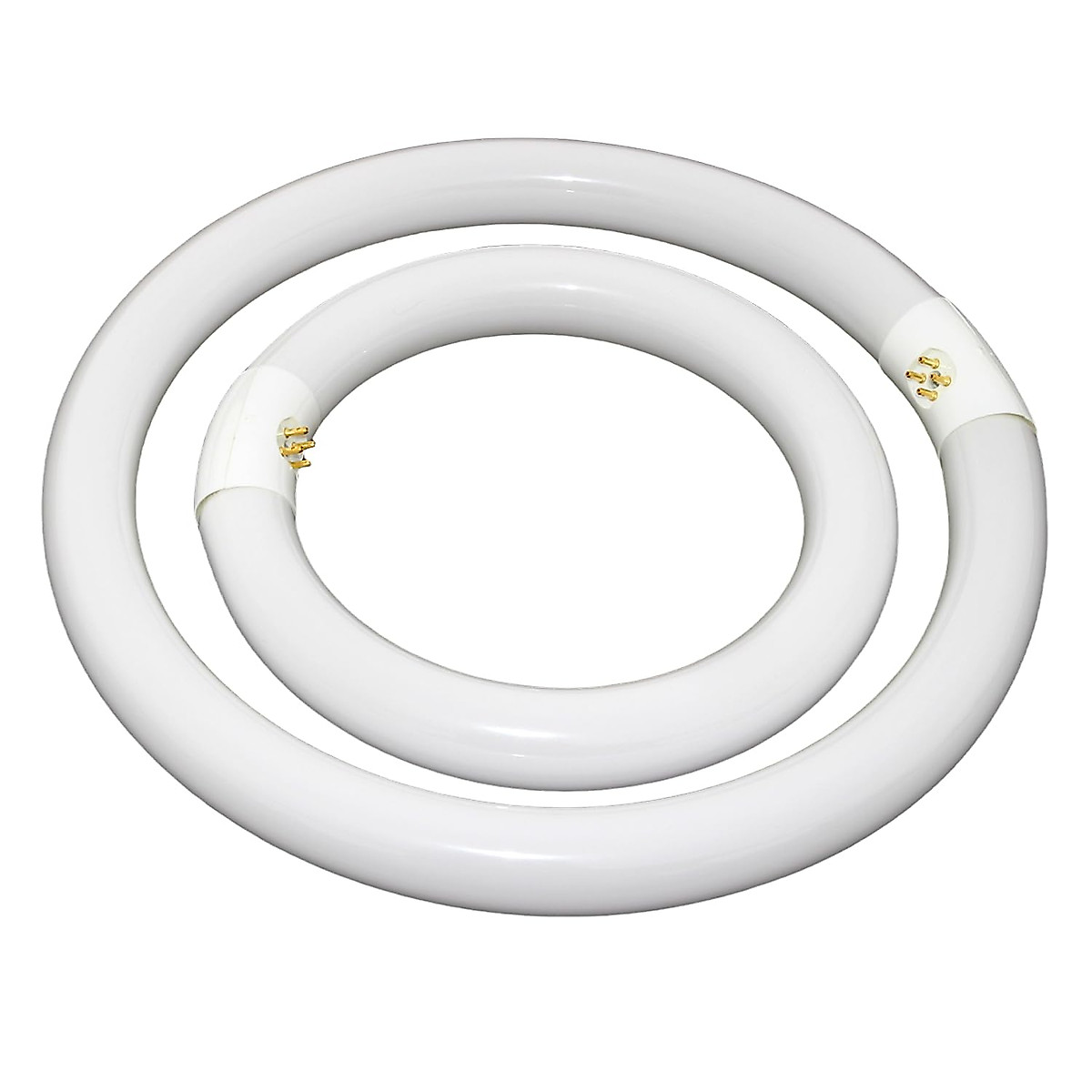 Circular Light Bulbs Set FC12T9-DL and FC8T9-DL Daylight Fluorescent Lamp,Circline 6500K 12inch T9 32Watts and 8inch 22Watts Replacement for Ceiling Light,12,000hrs Long Lifespans