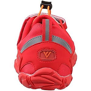 WHITIN Men's Trail Running Shoes Minimalist Barefoot Wide Width Toe Size 7.5 Box Gym Workout Fitness Low Zero Drop Trainer Cross Training Orange Red 40