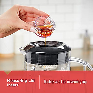 BLACK+DECKER Crush Master 10-Speed Blender, Black, BL2010BP