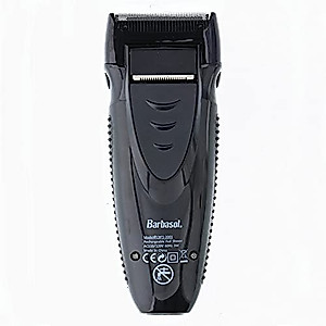 Barbasol Rechargeable Electric Foil Shaver with Stainless Steel Blades and Pop Up Trimmer