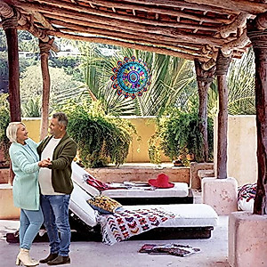 Wind Spinners for Yard and Garden 3D Metal Yard Art 360 Degree Swivel Wind Spinners Outdoor Metal Large Large Laser Cut Metal Outside Decorations for Yard Lawn Decorations Garden Decoration