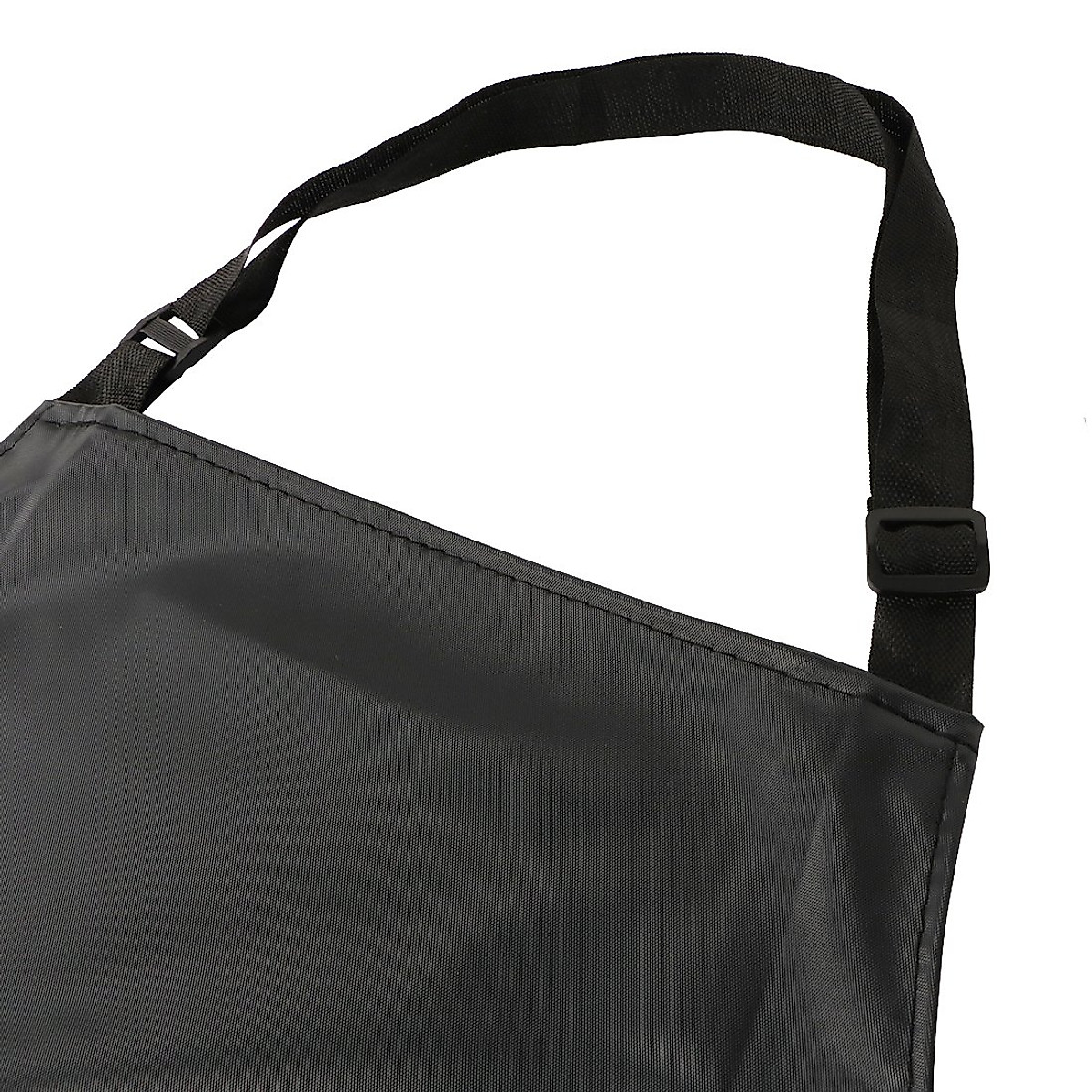 kilofly 2pc Vinyl Extra Long 43" Adjustable Waist Neck Ties Waterproof Apron