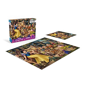Ceaco - Disney Princess - Snow White's Delight - 1000 Oversized Piece Jigsaw Puzzle