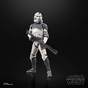 STAR WARS The Black Series Clone Trooper (Kamino) Toy 6-Inch-Scale The Clone Wars Collectible Action Figure, Kids Ages 4 and Up