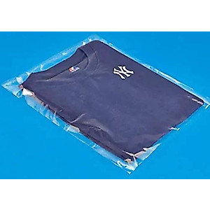 ULINE 25 Clear 14 x 18 Lay Flat Open TOP Poly Bags Plastic Packing Best 1 MIL