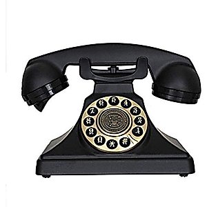 Phone Home Phone Desner Retro Phone/Rotary Dial Telephone/Retro Style Phone/Vintage Telephone/Classic Desk Dialler Landline Phone Vintage Business Office Landline (Button Style) (Button Style b)