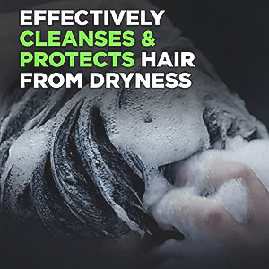 DOVE MEN + CARE Fortifying 2 in 1 Shampoo and Conditioner for Normal to Oily Hair Fresh and Clean with Caffeine Helps Strengthen Thinning Hair 3 oz