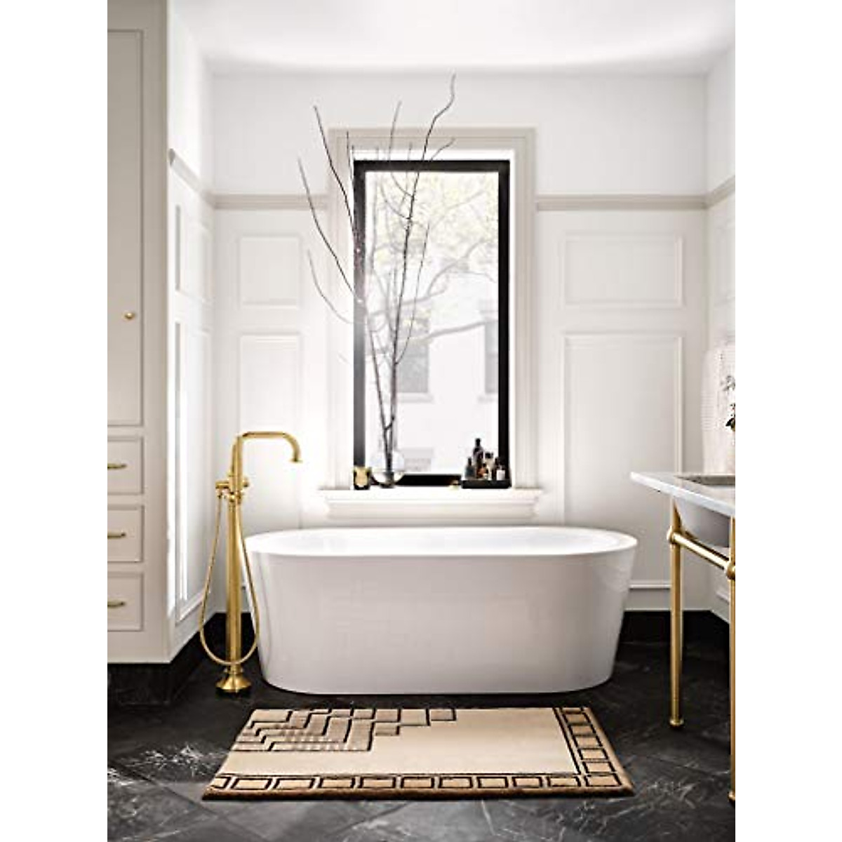 Moen YB0507BG Colinet Traditional Cabinet and Drawer Pull, Brushed Gold