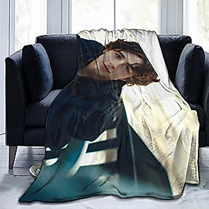 hununtk Timothee Chalamet Blanket Microfiber Fleece Flanel Throw Warm Plush Blanket for Bed Couch Sofa Home Decoration 40"x30" inch