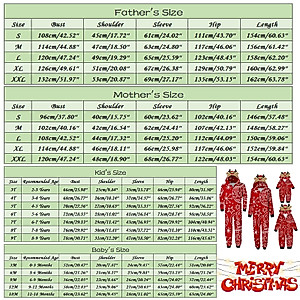 Matching Family Christmas Pajamas Onesie 2023 Funny Printed Hooded Pjs Holiday Xmas Sleepwear Matching Sets Reindeer Sleepwear Dinosaur Pajamas for Women Matching Pj Set