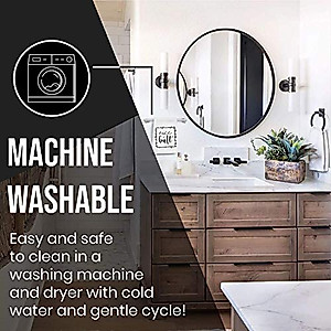 Peaces of Joy Nice Butt Funny Hand Towel with Sayings for Bathroom, Rustic Cute Dish Kitchen Fingertip Towels for Home, Decorative Farmhouse Bath Sign Housewarming Gifts