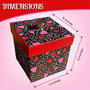 SquareDuck Exploding Heart box love box Surprise Gift box unique Mothers Day gift exploding box creative explosion box surprise cake explosion box explosion box