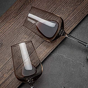 CZUMJJ Wine Glasses Set of 8, 11 Ounce Red White Wine Glassware for Wedding, Party, Dishwasher Safe