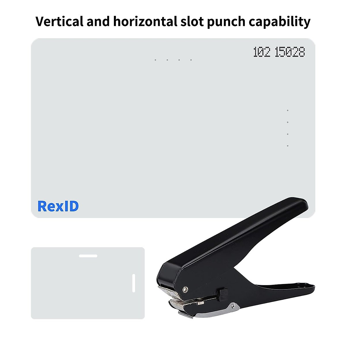 Same Day Custom Encoded & Printed 125KHz RexID ISO Proximmity Access Card,Standard 26bit H10301 or Other Special Format,Choose Your Facility Code and Range (100, H10301)