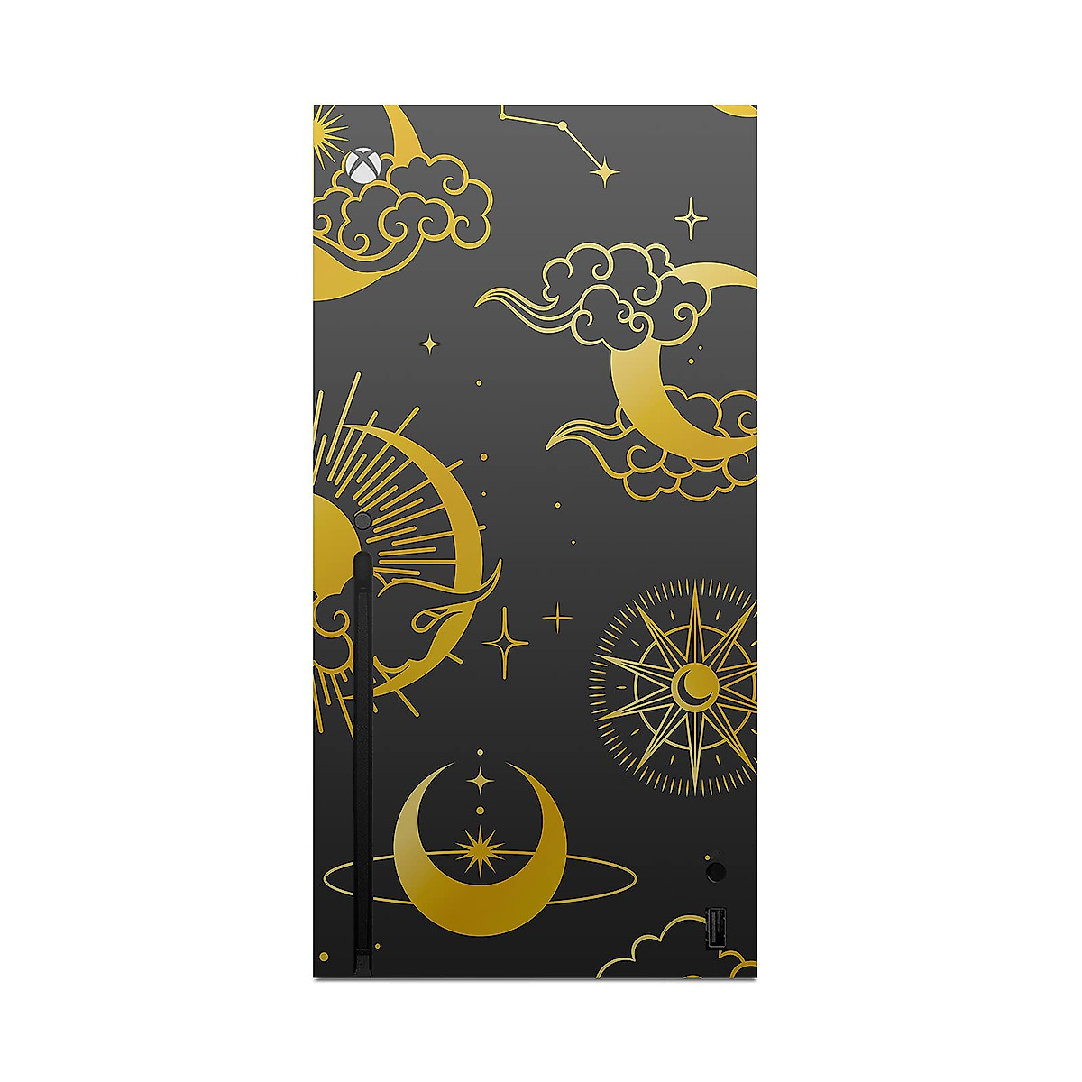 Head Case Designs Officially Licensed Haroulita Sun Moon And Stars Art Mix Vinyl Sticker Gaming Skin Decal Cover Compatible With Xbox Series X Console