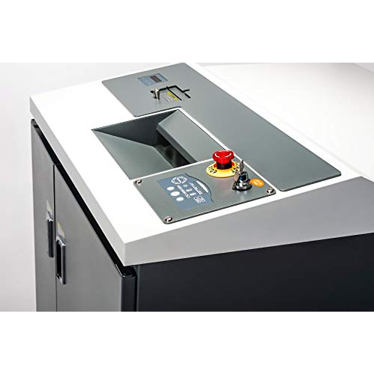 Dahle PowerTEC 828 HD Hard Drive and Paper Shredder, Cross Cut, Shreds 3.5" Hard Drives, CDs/DVDs, Paper, Chain Driven 4.5 Hp Motor, P-3 Security/H-4