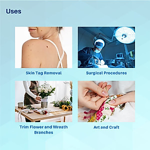 Scissors Curved 5 inches with tungsten carbide inserts Gold Plated handle extra sharp ARTMAN BRAND