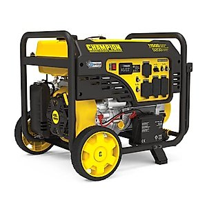 Champion Power Equipment 201110 11,500/9,200-Watt Electric Start Portable Generator with CO Shield,Yellow