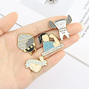 Koleso Soot Sprite Enamel Pin Work Out Strong Than You Think Strong Men Big Muscle Weight Lifting Self-discipline Badge Brooch-22572