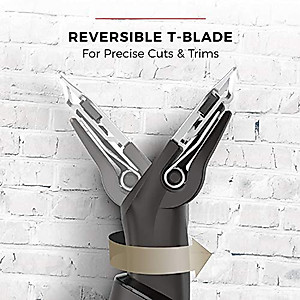 Remington Ultimate Precision Multigroomer Powered Hair Clipper, 6"x4"x2", Black