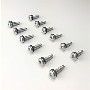 12 ea 2007 to 2018 Wrangler JK Stainless Steel Windshield Frame Torx Screws