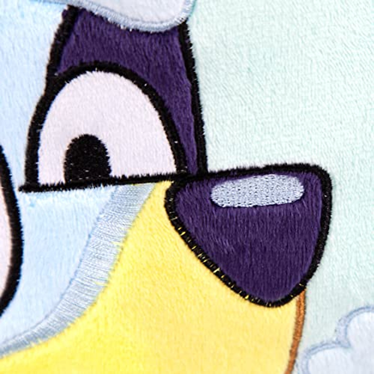 Jay Franco Bluey Shaped Decorative Pillow - Kids Super Soft Throw Plush Pillow - Measures 13 Inches (Official Bluey Product)