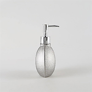 Soap Pump Dispenser 370ML High-Grade Frosted Ceramic Lotion Bottle Commercial Restaurant High Color Value Sub Bottling Bottles Dispenser (Color : 1)