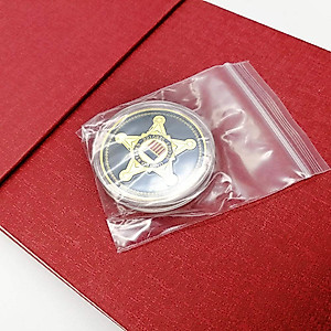MKIOPNM Exquisite Coin New U.S. Secret Service USSS Commemorative Coin Foreign Coin Presidential Bodyguard S.H.I.E.L.D. Agent Honorary Gold Coin Perfect Replacement for Original Coins