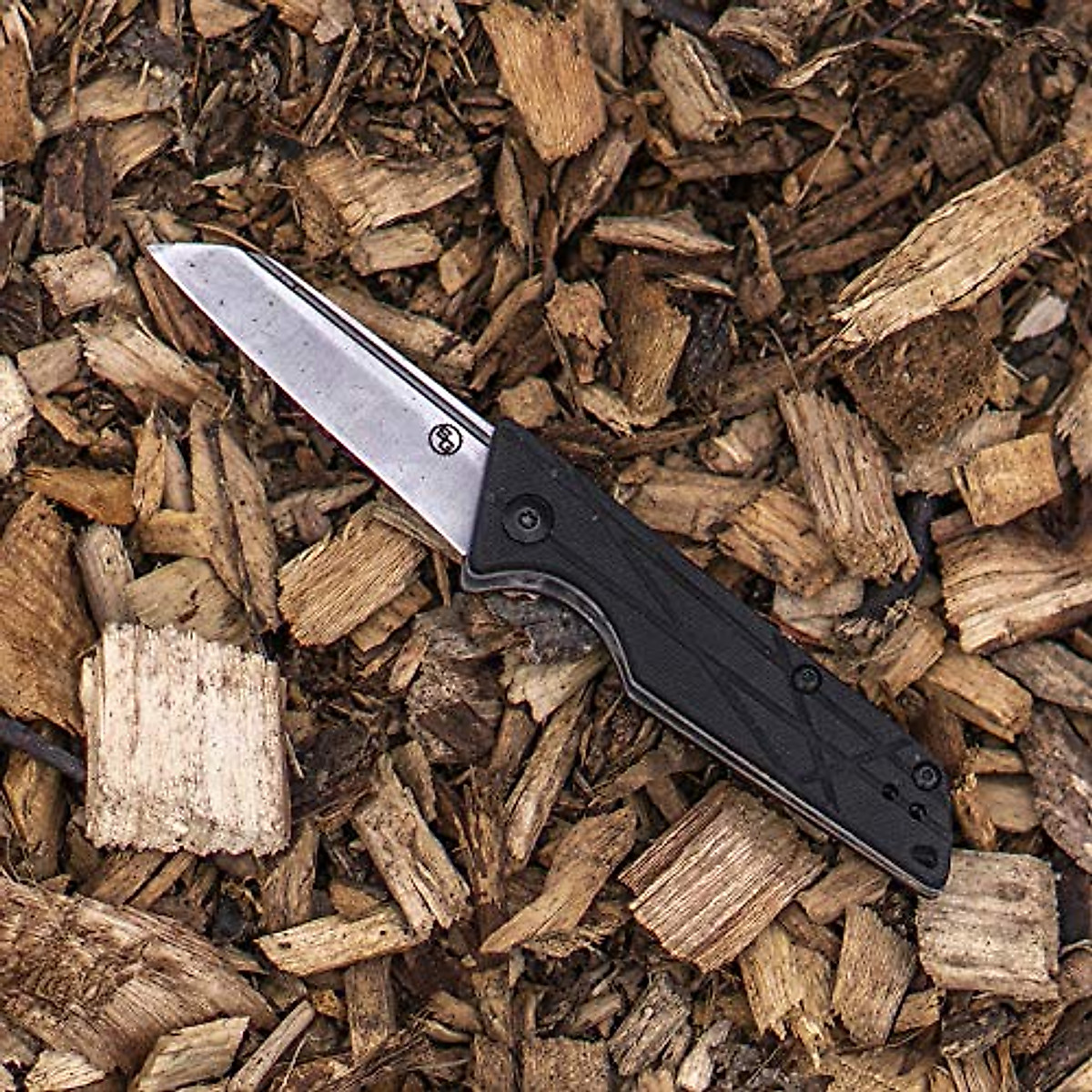 STATGEAR Ledge Slip-Joint Pocket Folding Knife | D2 Steel, G10 Handle, Reversible Tip-Up Carry Pocket Clip - EDC Hunting Compact Rugged Everyday Carry Slip Joint…