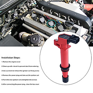 Ignition Coil Packs of 6 for 3.7 V6 2002 2003 2004 2005 2006 2007 2008 Dodge Ram 1500 Pickup Durango Dakota Nitro Jeep Grand Cherokee Commander Liberty Mitsubishi Raider 3.7L Replaces UF270