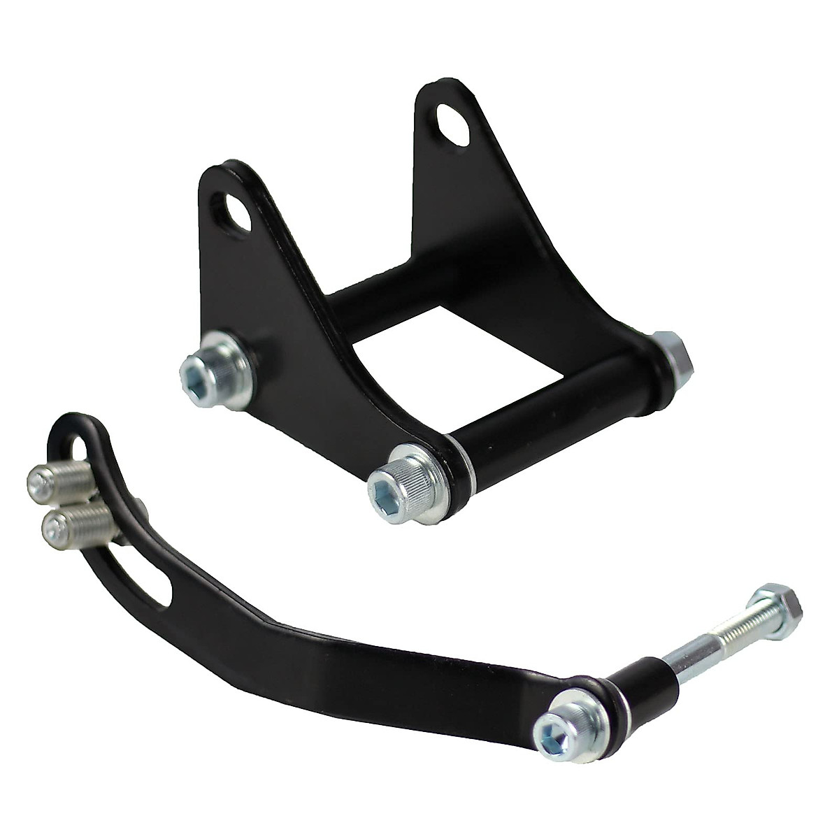 Power Steering Pump Mounting Bracket LWP SWP Compatible with SB SBC Ch-evy engines 262 265 283 302 305 307 327 350 400 Black
