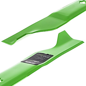 8TEN LawnRAZOR Mower Blade Set for AYP Husqvarna 561739 403107 405380 532405380 46 inch Deck (Medium Lift)
