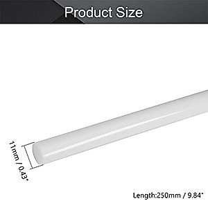 Othmro Hot Glue Sticks for Glue Gun 11mm x 250mm Hot Melt Adhesive Glue Stick White 20pcs