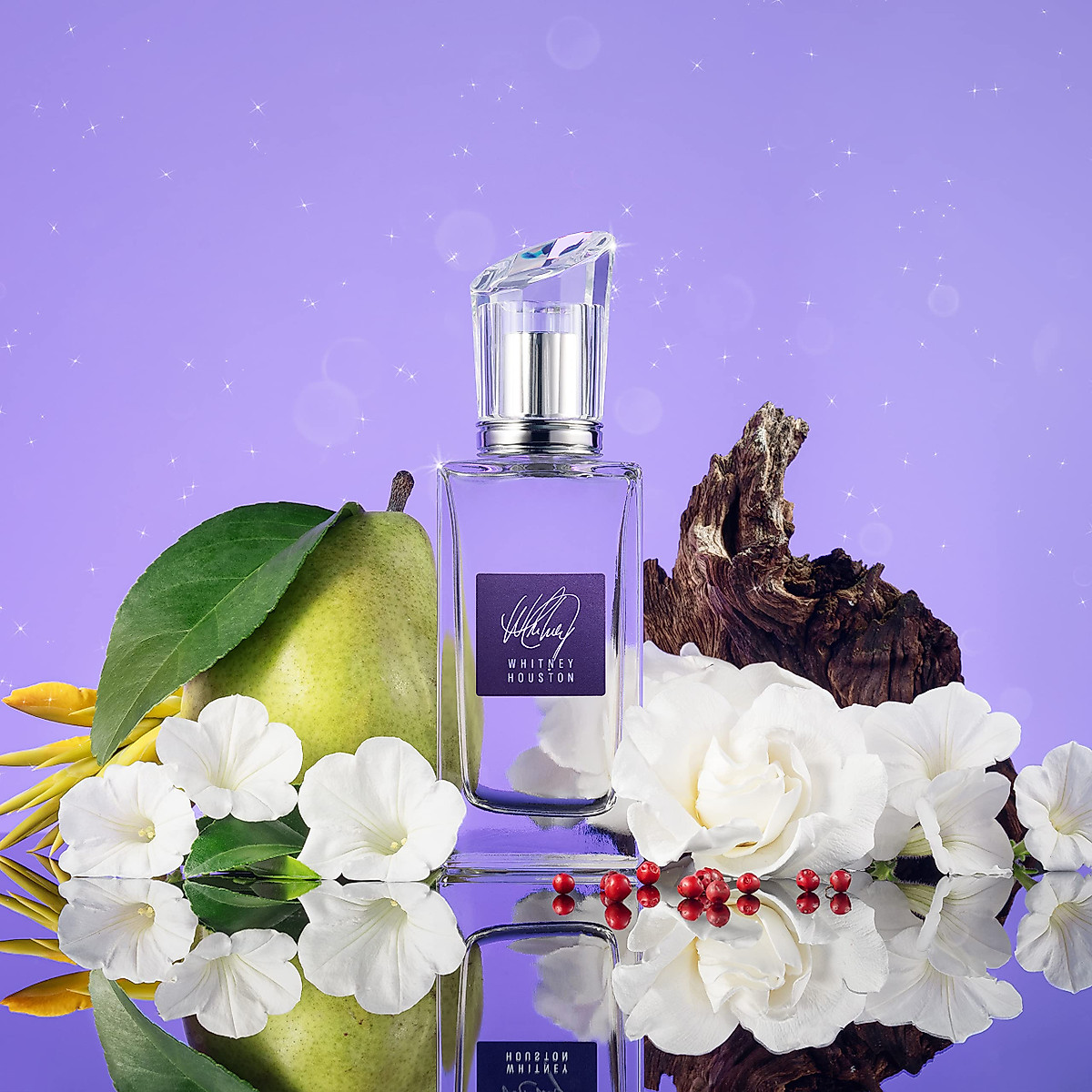 Scent Beauty Whitney Houston - Eau de Toilette - Floral, Fruity Perfume for Women with Notes of Neroli, Jasmine, Cashmere Woods - 1.7 Fl Oz