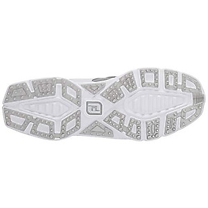 FootJoy Women's Pro|SL Previous Season Style Golf Shoes White/Silver/Grey, 5 M US