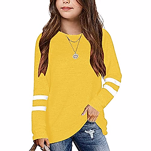 Toddler Boys Girls Sports Tops Hooded Polka Dot Pullover T-Shirt Sweater Outfit Sweatshirts with Zipper Yellow